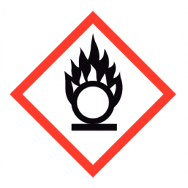 pictogram - zelfklevend - individueel verpakt - 100x100 mm - SCHADELIJK ...