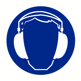 CASQUE PROTÈGE OUÏE - Obligation - PP rigide - Ø 300mm