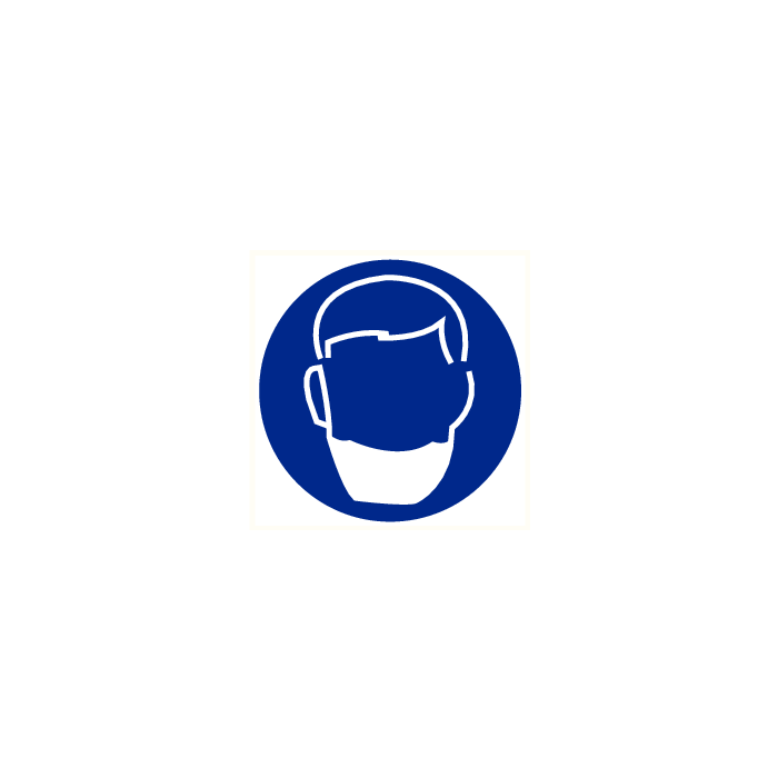 PROTEGE BARBE - Obligation - Autocollant (vinyle) - 200mm